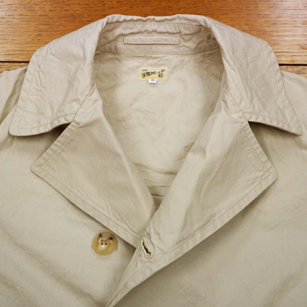 DEMOBILIZE COAT(GABARDINE OYSTER) – YOROZUSHOWTEN